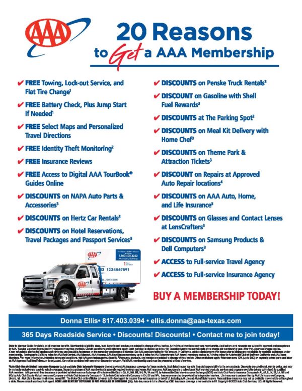 2022 AAA Reasons to Join Flyer - Parker University